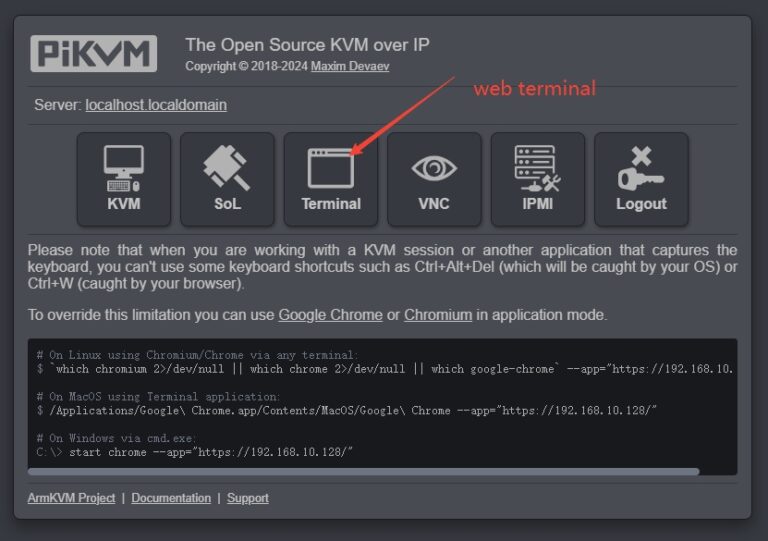 ArmKVM（PiKVM） OS Guide - AIWEDO.COM